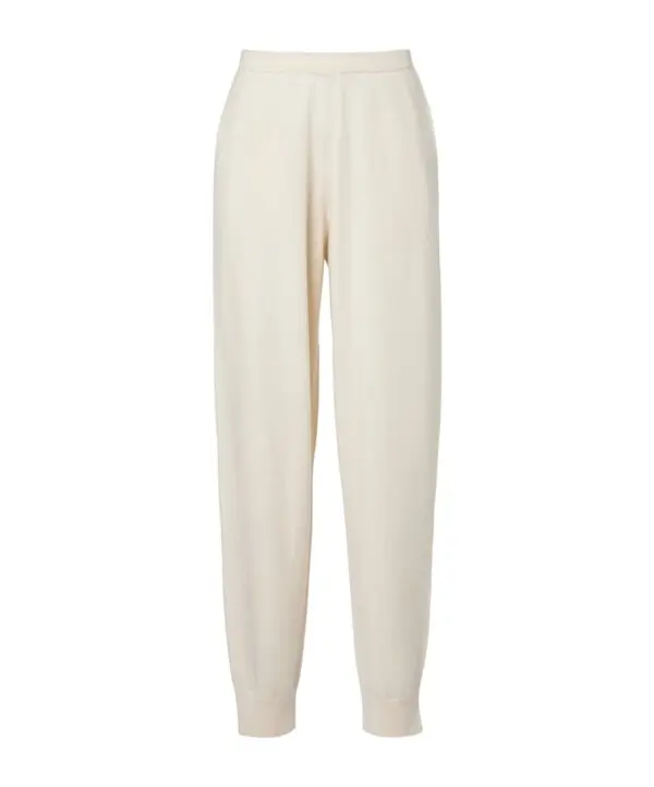 Jardin Des Orangers Elastic Waist Tapered Leg Pants