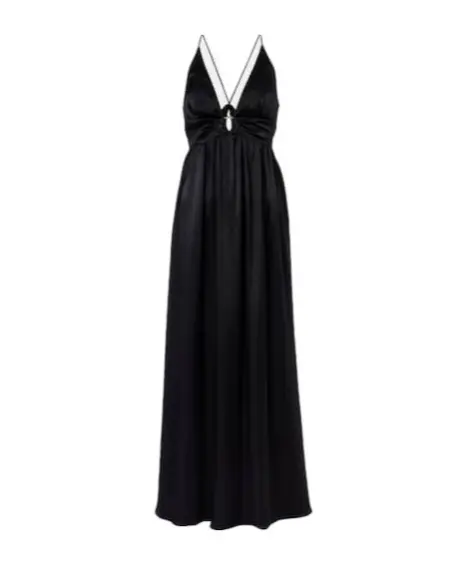 Heidi Klein Meteora Silk Satin Maxi Dress