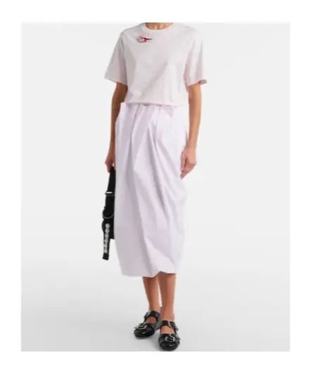 Simone Rocha Embellished Cotton Jersey T-shirt