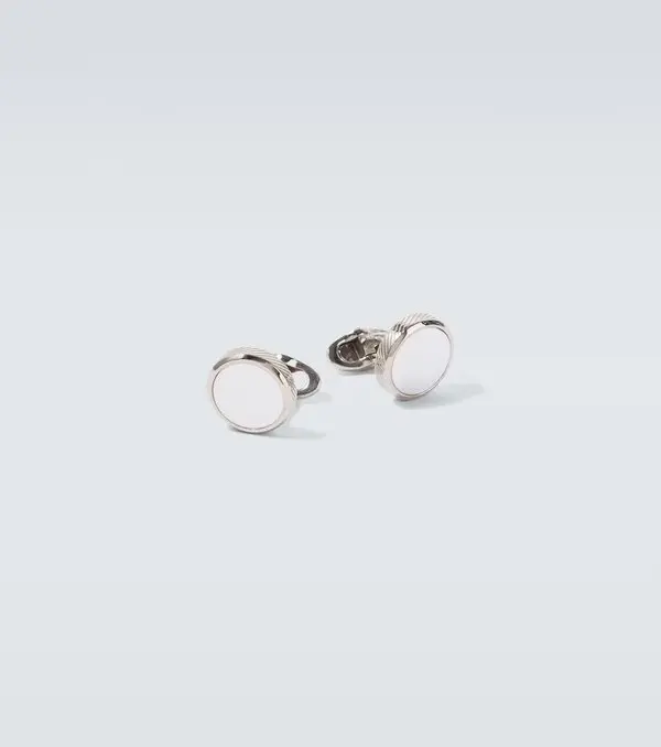 Giorgio Armani Sterling Silver Cufflinks