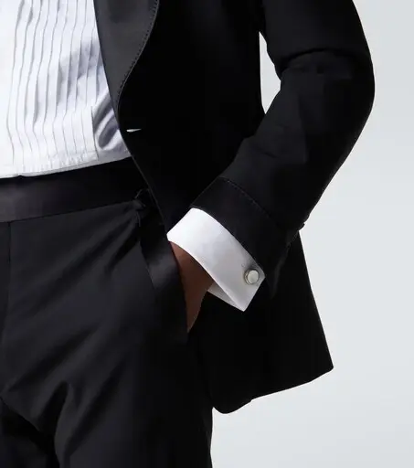 Giorgio Armani Sterling Silver Cufflinks