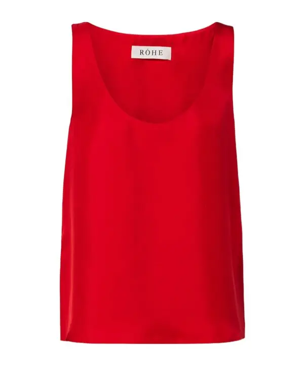 RÓHE Silk Sleeveless Top