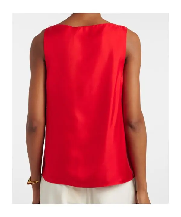 RÓHE Silk Sleeveless Top