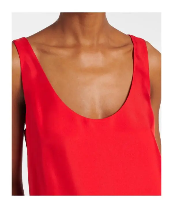 RÓHE Silk Sleeveless Top