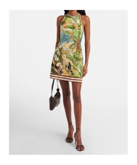 ALEMAIS Cotton Mini Dress
