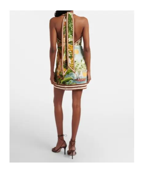 ALEMAIS Cotton Mini Dress