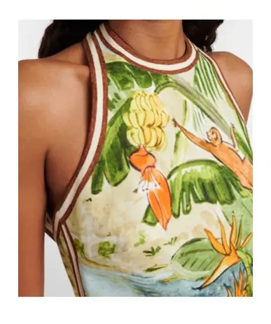 ALEMAIS Cotton Mini Dress