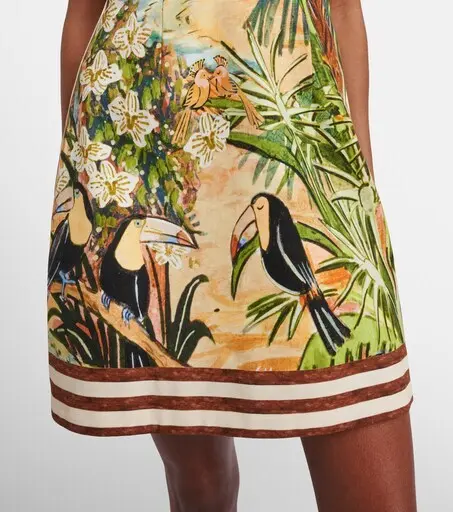 ALEMAIS Cotton Mini Dress