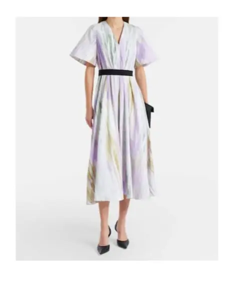 ROKSANDA Sana Printed Cotton Maxi Dress