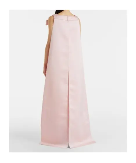 SAFIYAA LONDON Harley Caped Crêpe Gown