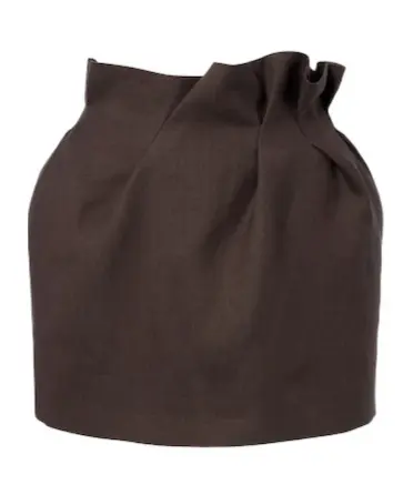 Magda Butrym Linen Miniskirt