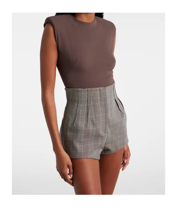 MUGLER Knitted Sleeveless Bodysuit