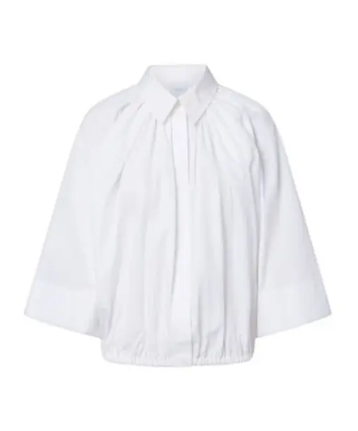 PATOU Cotton Shirt With Voluminous Silhouette