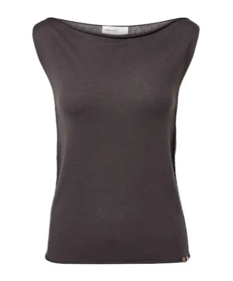 Extreme Cashmere N469 Breeze Wool And Cashmere Top - Black