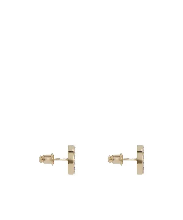 FERRAGAMO Double Gancini Embellished Earrings