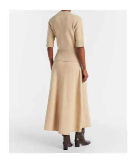 Extreme Cashmere Cashmere Blend Knitted Midi Skirt