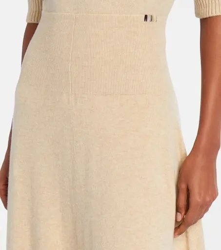 Extreme Cashmere Cashmere Blend Knitted Midi Skirt