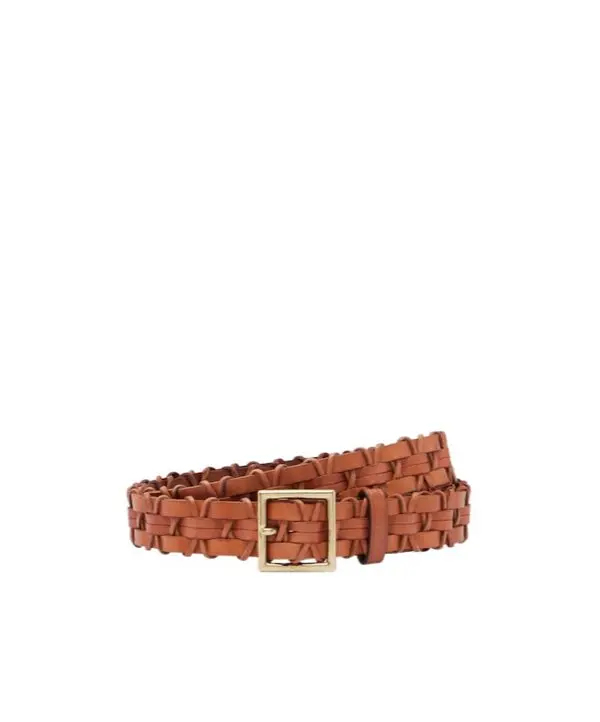 Polo Ralph Lauren Braided Leather Belt - Brown