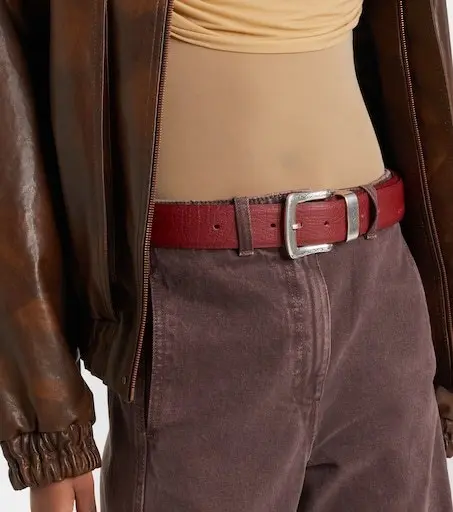 Magda Butrym Square Buckle Belt