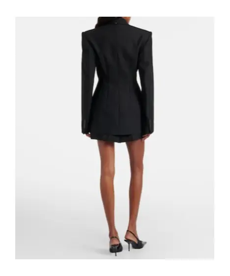 Sportmax Ghiera Belted Virgin Wool Shorts