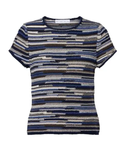 Proenza Schouler White Label Veya Knitted T-shirt - Black