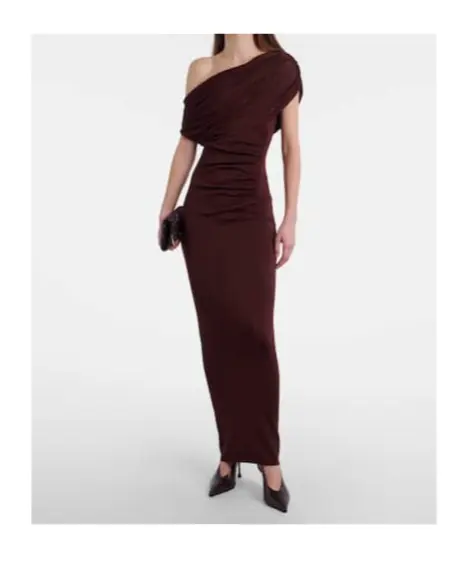 SELF-PORTRAIT Draped Ruched Gown