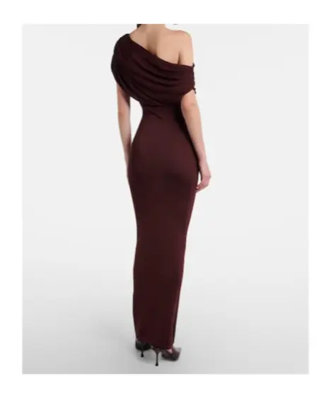 SELF-PORTRAIT Draped Ruched Gown