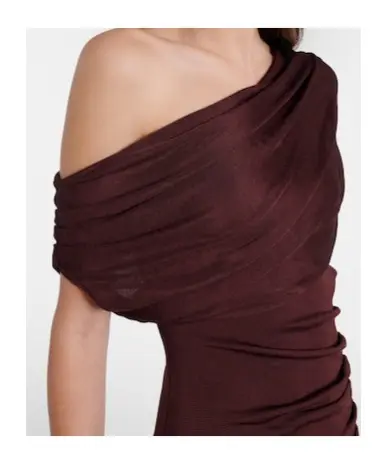 SELF-PORTRAIT Draped Ruched Gown