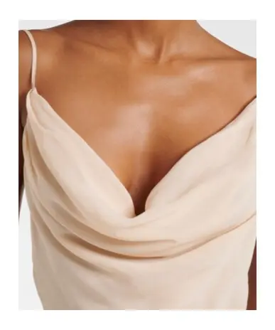 Blumarine Georgette Maxi Dress