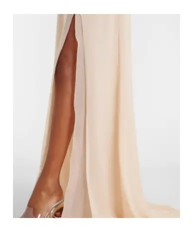 Blumarine Georgette Maxi Dress