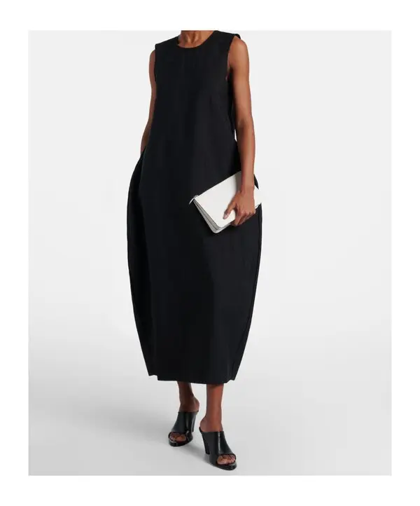RÓHE Linen And Silk-blend Midi Dress