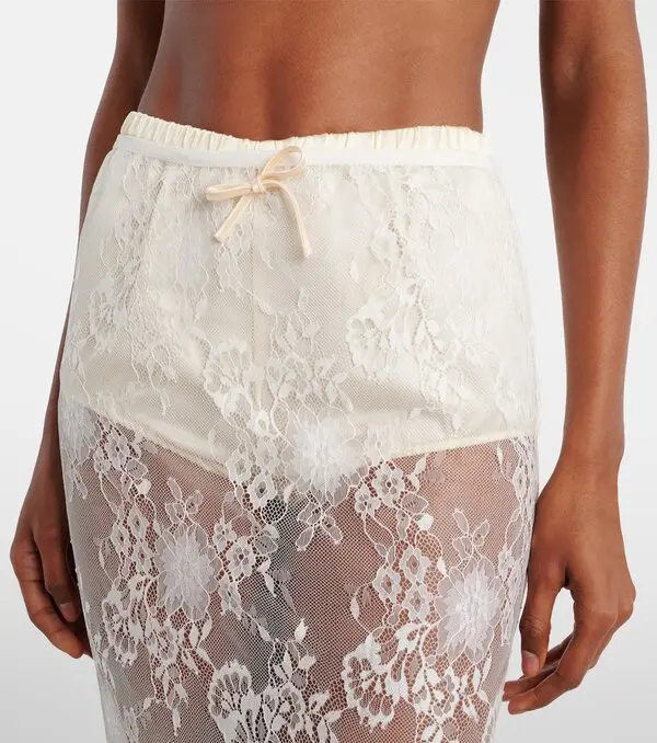AYA MUSE Eteri Floral Lace Maxi Skirt
