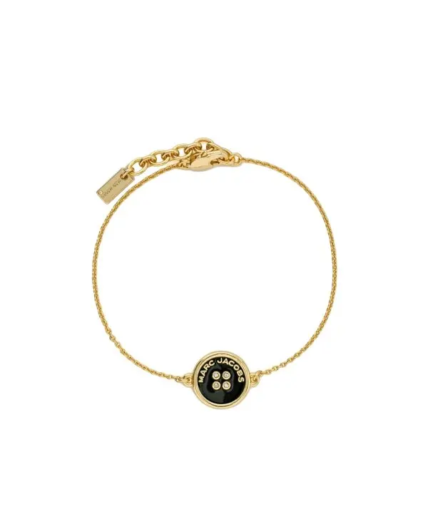 Marc Jacobs Button Chain Bracelet - Yellow