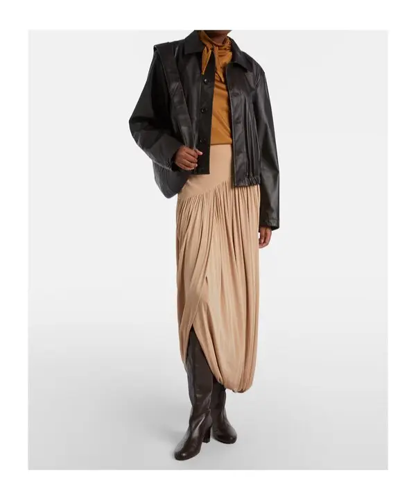 LEMAIRE Scarf-detail Jersey Top