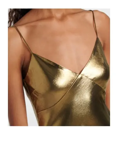 SELF-PORTRAIT Satin Maxi Dress