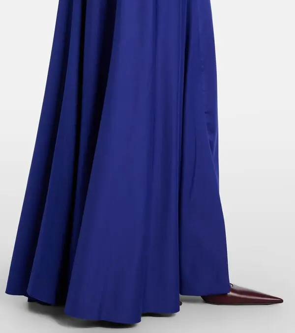 Victoria Beckham Asymmetric Draped Gown
