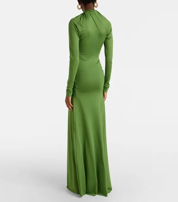Victoria Beckham Draped Maxi Dress