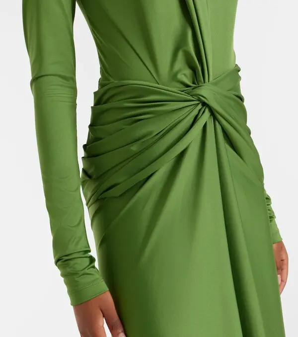 Victoria Beckham Draped Maxi Dress