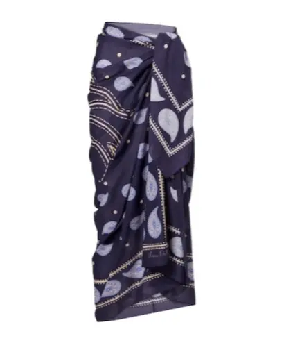 Johanna Ortiz Printed Cotton Beach Cover-up