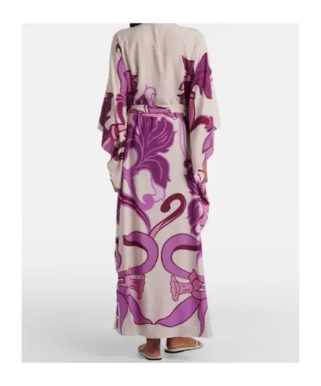 ADRIANA DEGREAS Printed Beach Cover-up