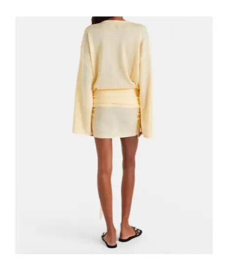 Attico Open-knit Minidress