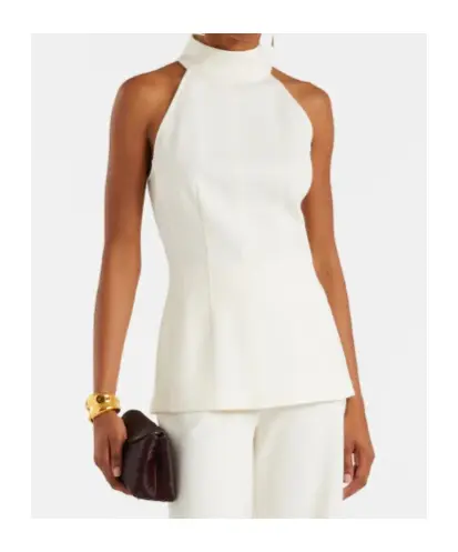 Veronica Beard Johanne Halterneck Top