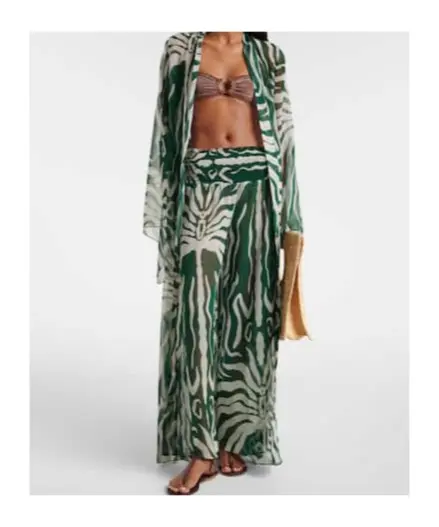 Johanna Ortiz Printed Beach Cover-up