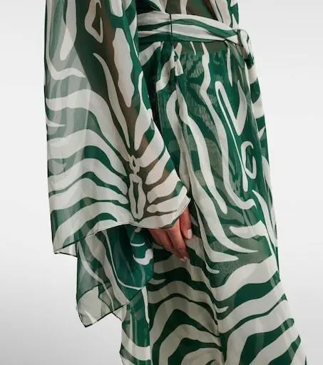 Johanna Ortiz Printed Beach Cover-up