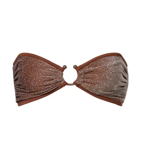 Johanna Ortiz Strapless Bikini Top