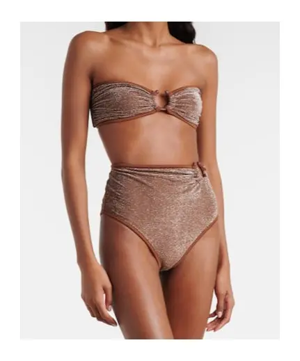 Johanna Ortiz Strapless Bikini Top