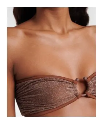 Johanna Ortiz Strapless Bikini Top