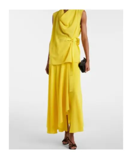 ROKSANDA Rua Draped Belted Top
