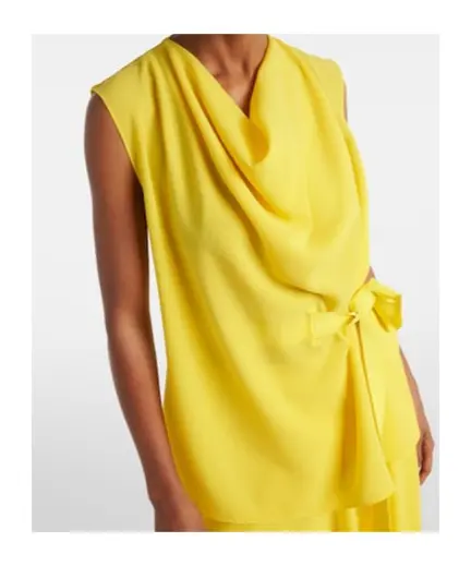 ROKSANDA Rua Draped Belted Top