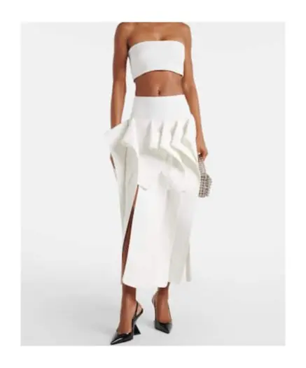 Maticevski Tile Bandeau Top